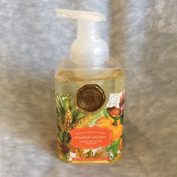 Michel Design Works | Bath & Body | Scented Pumpkin Melody Foaming Shea ...